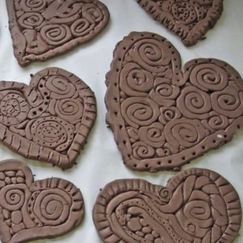 Class: 05/04/2025 - Create a Clay Coil Heart Ages 10+ | Appalachian ...
